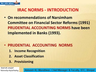IRAC Norms of RBI | PDF