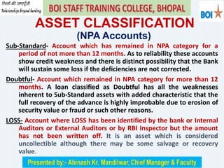 IRAC NORMS (INCOME RECOGNITION & ASSET CLASSIFICATION AND PROVISIONING ...