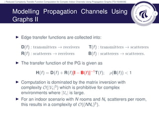 Reduced Complexity Transfer Function Computation for Complex Indoor ...