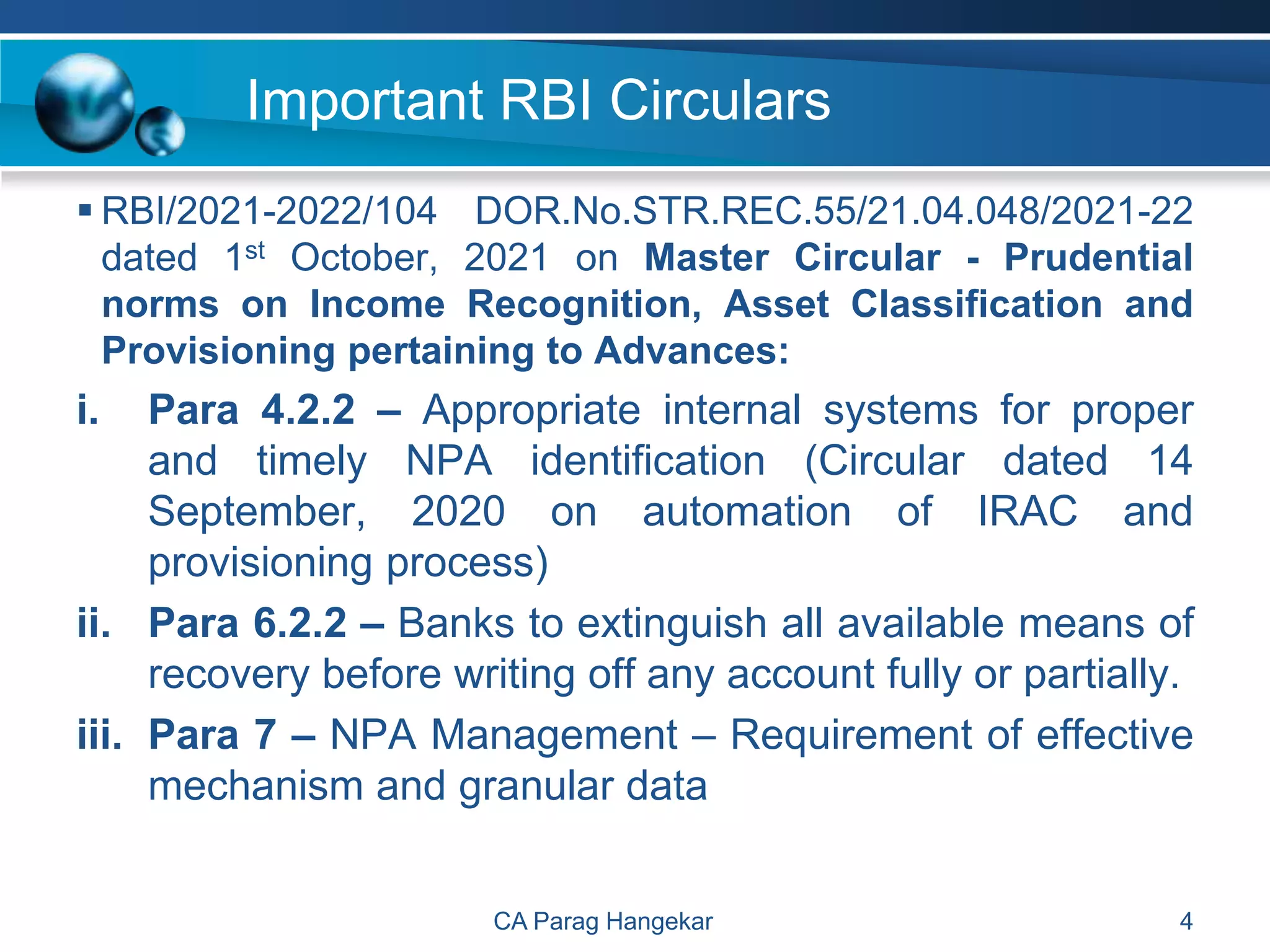 Bank Branch Audit | PPTX