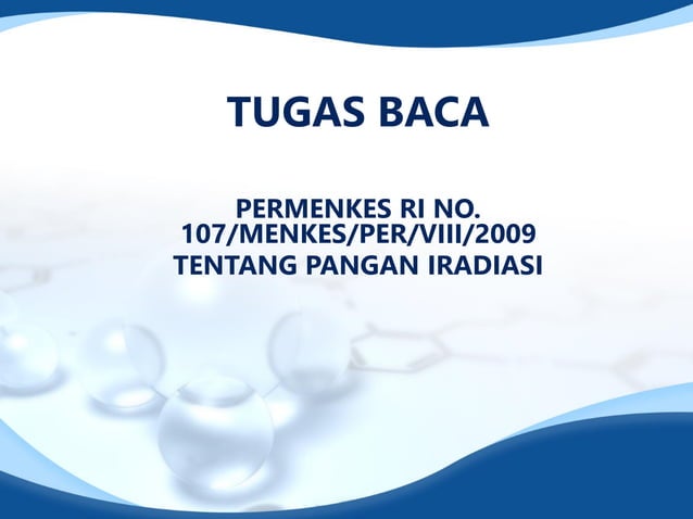 Iradiasi pangan | PDF
