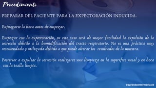 Muestras de laboratorio esputo-AED | PDF