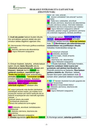 Irakasle estiloak gaitasunak-erantzuna | PDF