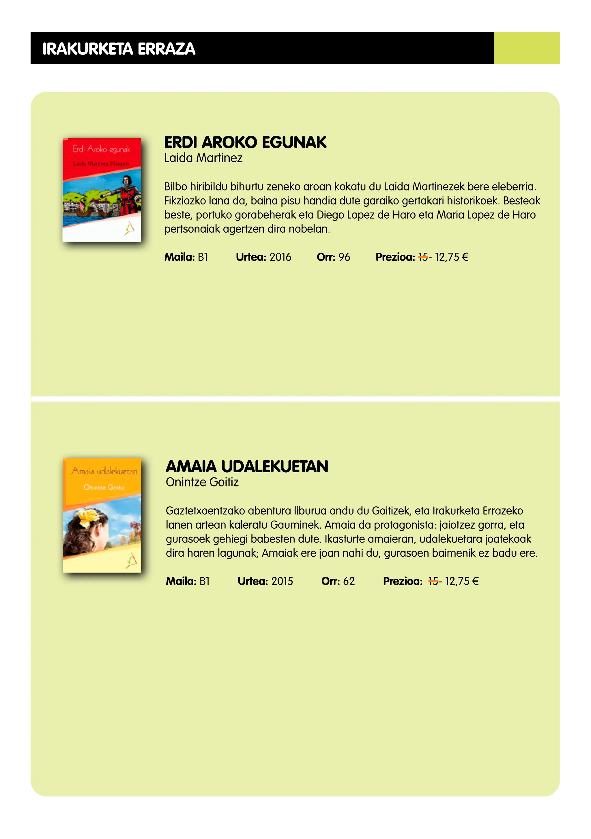 AEKren neguko liburu eskaintza (2024ko negua) | PDF