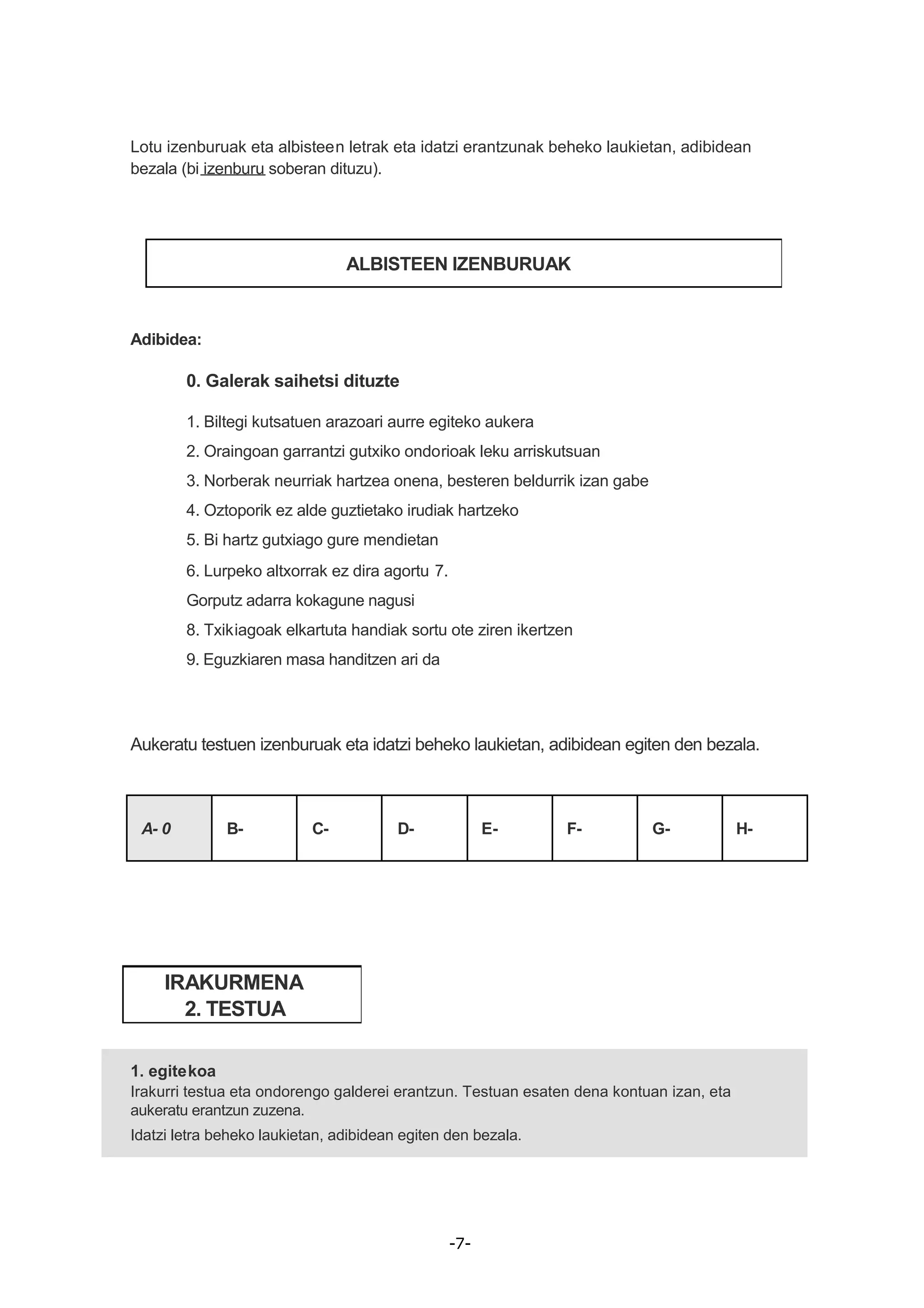 2.mailako Irakurmena 2009 | PDF