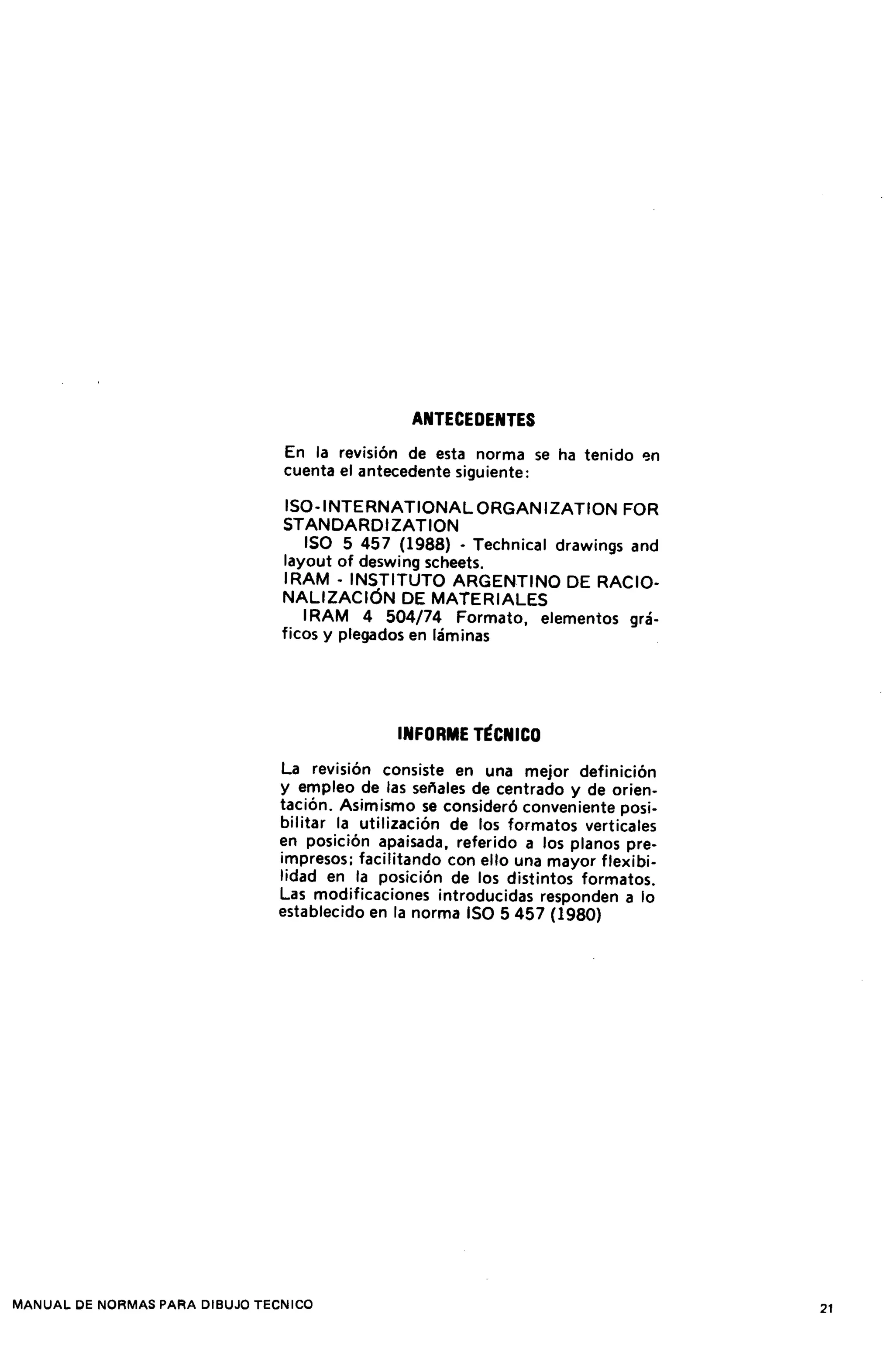 Iram Manual De Normas Para Dibujo Tecnico Pdf