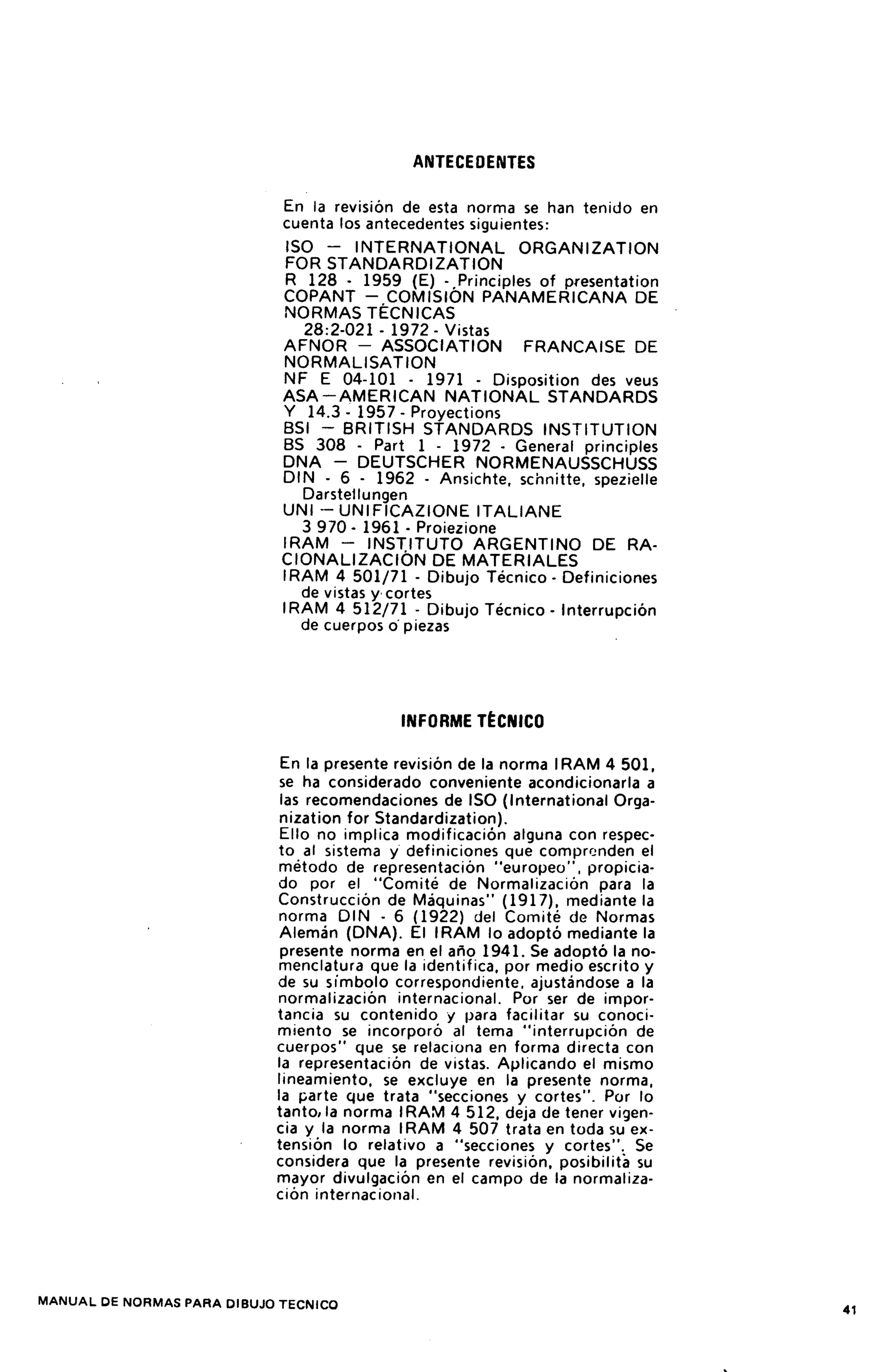 Iram Manual De Normas Para Dibujo Tecnico Pdf