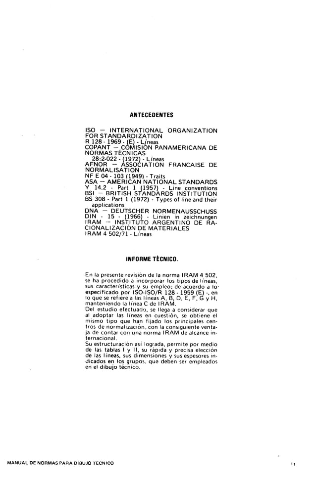 Iram Manual De Normas Para Dibujo Tecnico Pdf