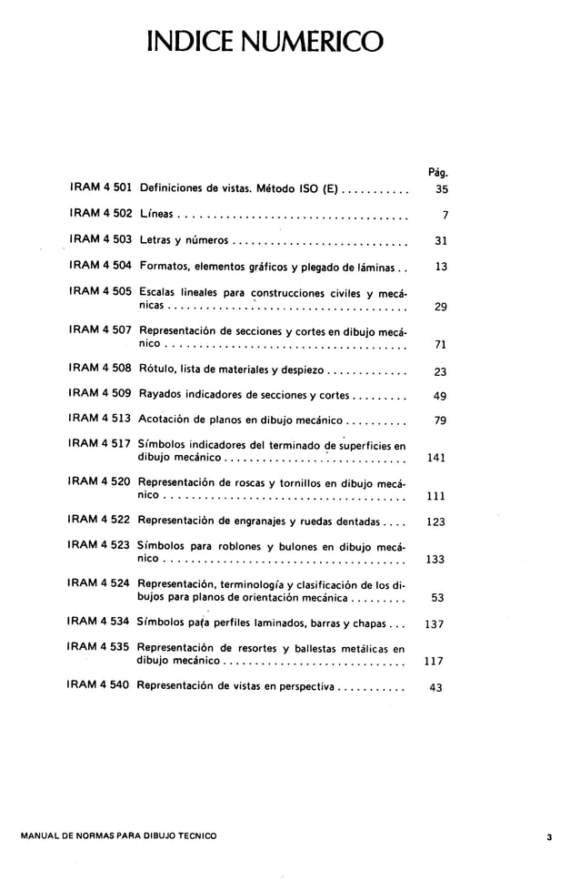 Iram Manual De Normas Para Dibujo Tecnico Pdf