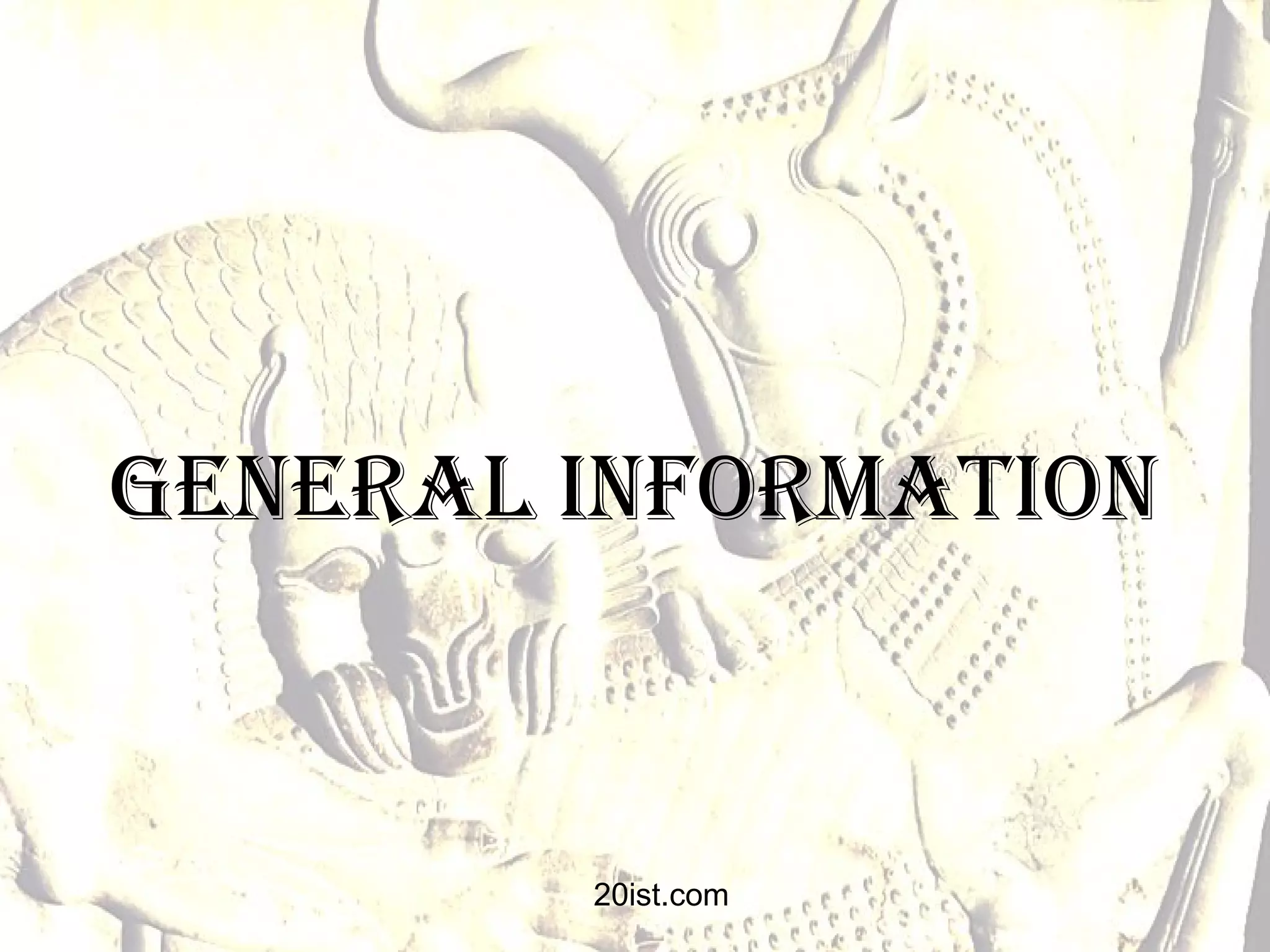 Iran Archaic Signet of Civilization | PPT