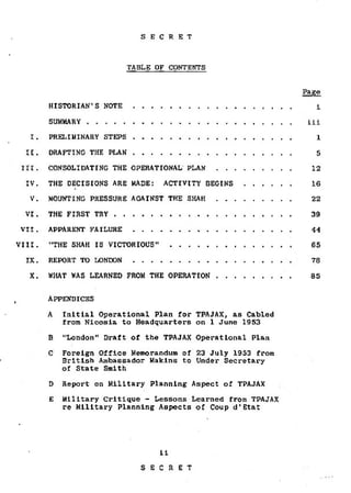 Operation Ajax Declassified PDF 6 of 9 | PDF