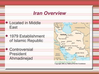 Iran Powerpoint Presentation 3 | PPT | Politics