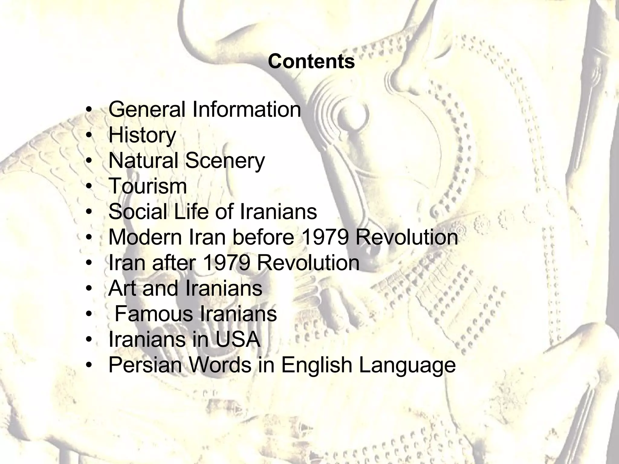 Iran (Archaic Signet Of Civilisation) | PPS