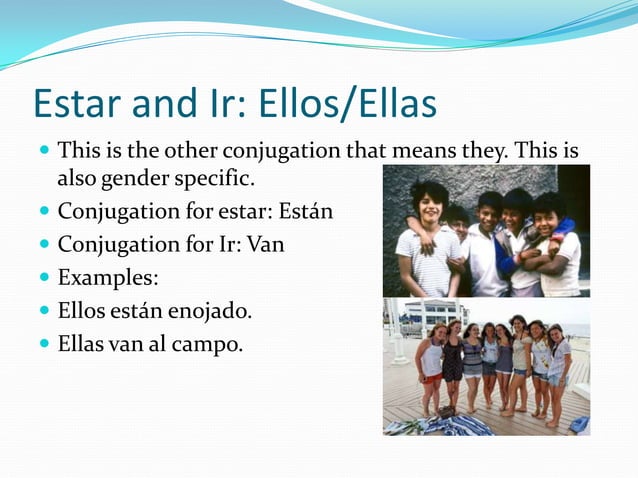 Ir and estar | PPT