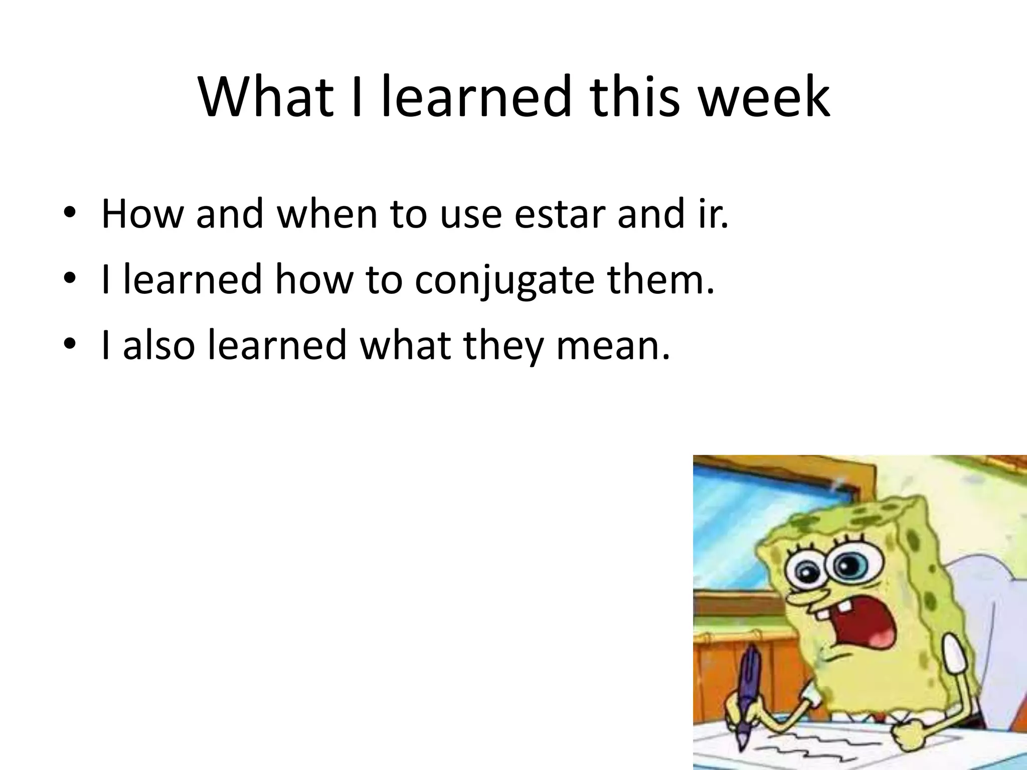 Ir and estar! power point | PPTX