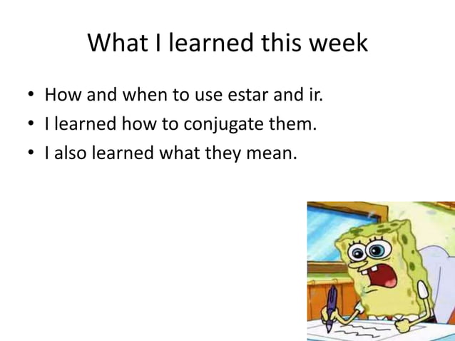Ir and estar! power point | PPT