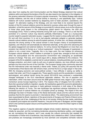 Prof. Richard Higgott (VUB - Institute of European Studies ...