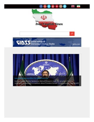 Read Iran Daily News | PDF