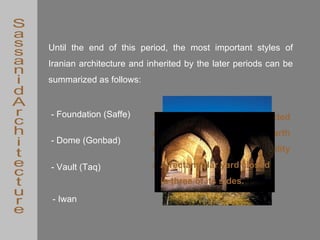 Iranian (Persian) Architecture | PPT