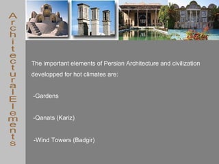 Iranian (Persian) Architecture | PPT