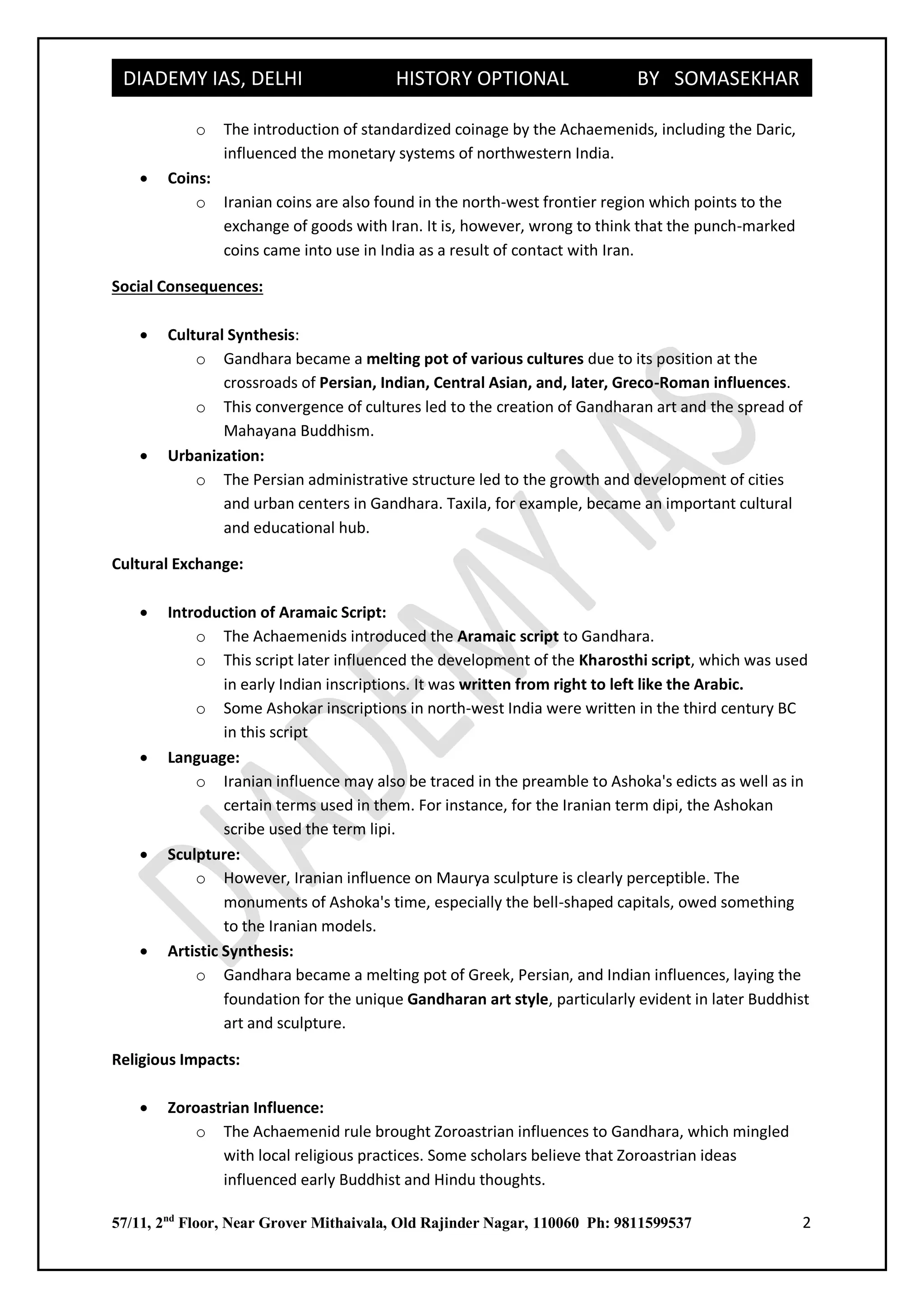 Chapter: Iranian and Macedonian Invasions and their Impacts | PDF