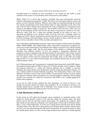 Iranian cashes recognition using | PDF | Currencies | Economy