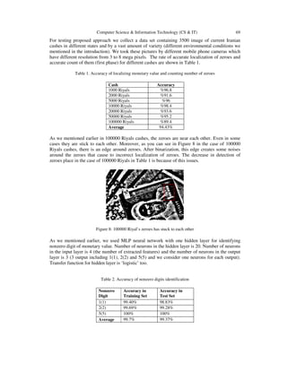 Iranian cashes recognition using | PDF | Currencies | Economy