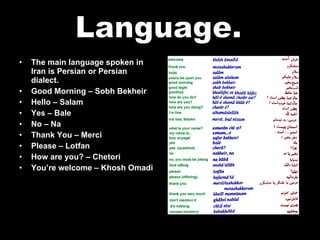 Iran Powerpoint Presentation | PPT