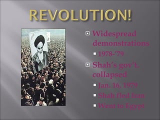 Iranian revolution | PPT