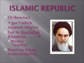 Iranian revolution | PPT