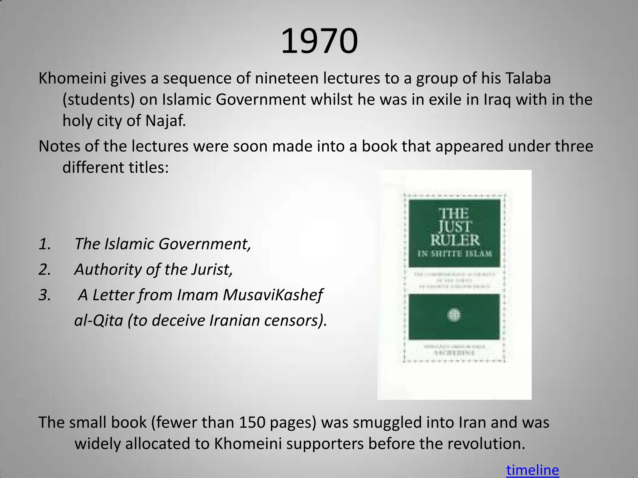 Iranian revolution | PPT