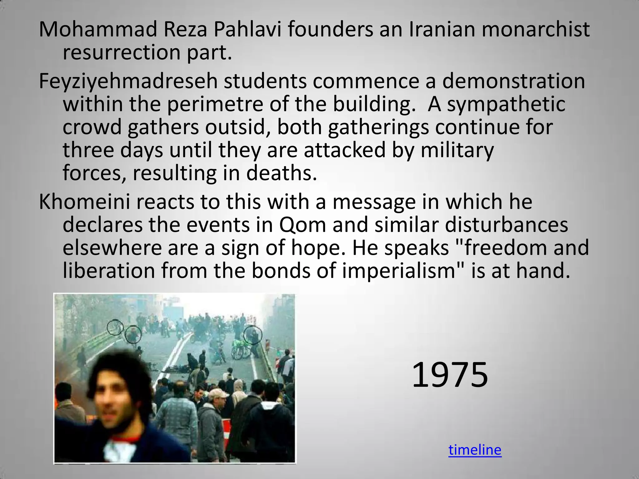 Iranian revolution | PPTX