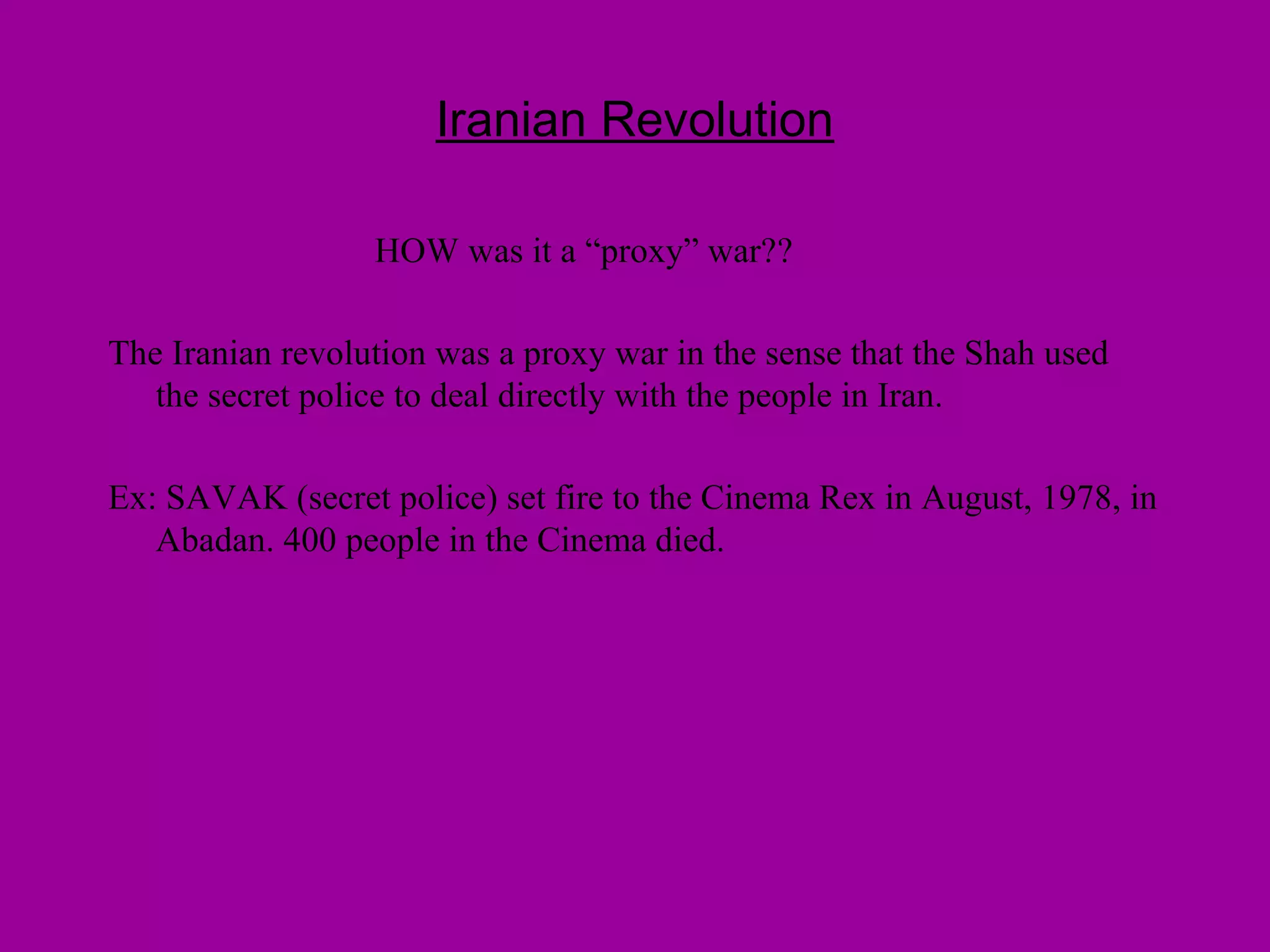 Iranianrevolution | PPT