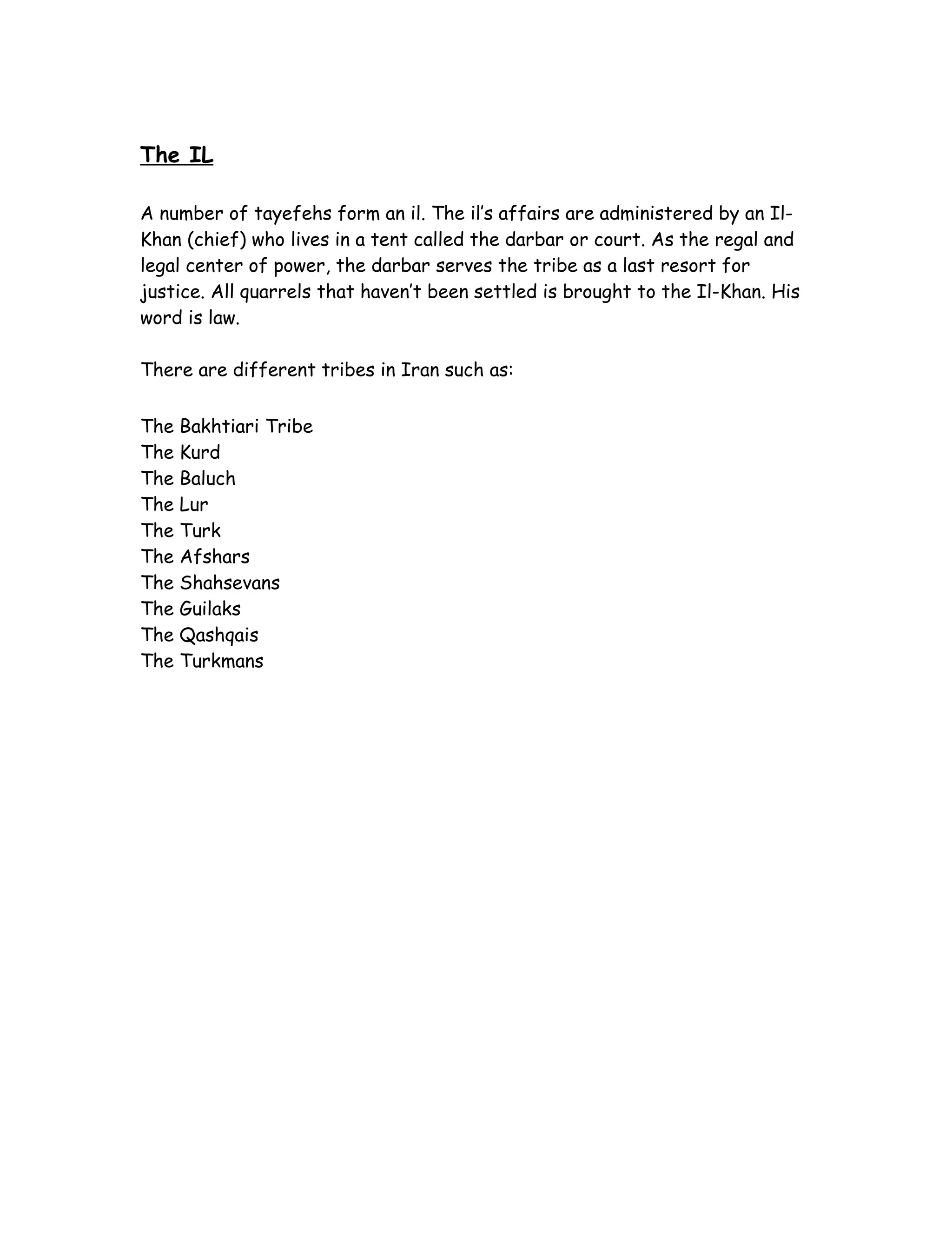 Iranian tribes | PDF