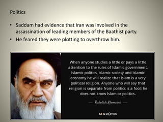 Iran – Iraq war | PPTX