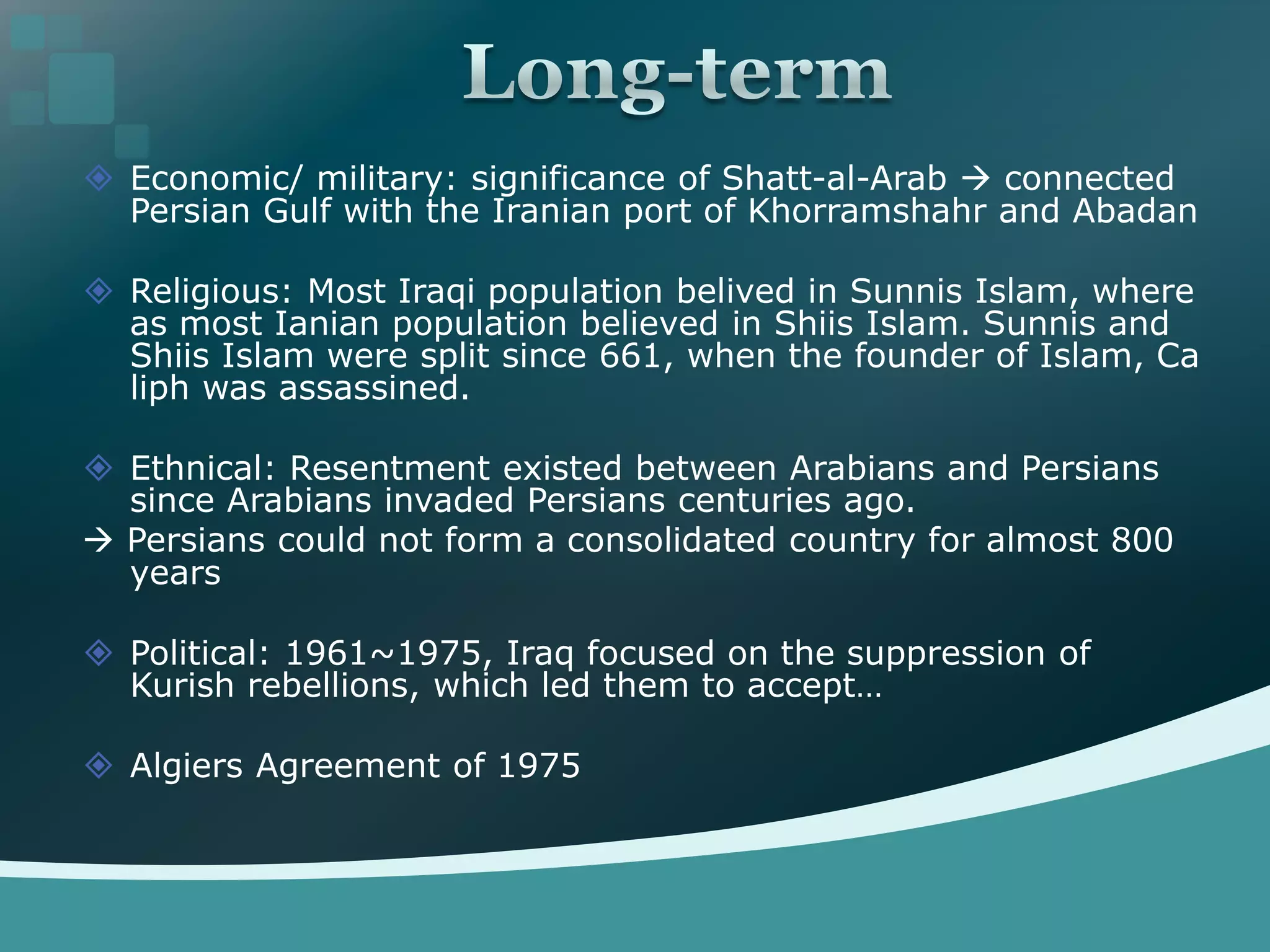 Iran iraq war | PPTX