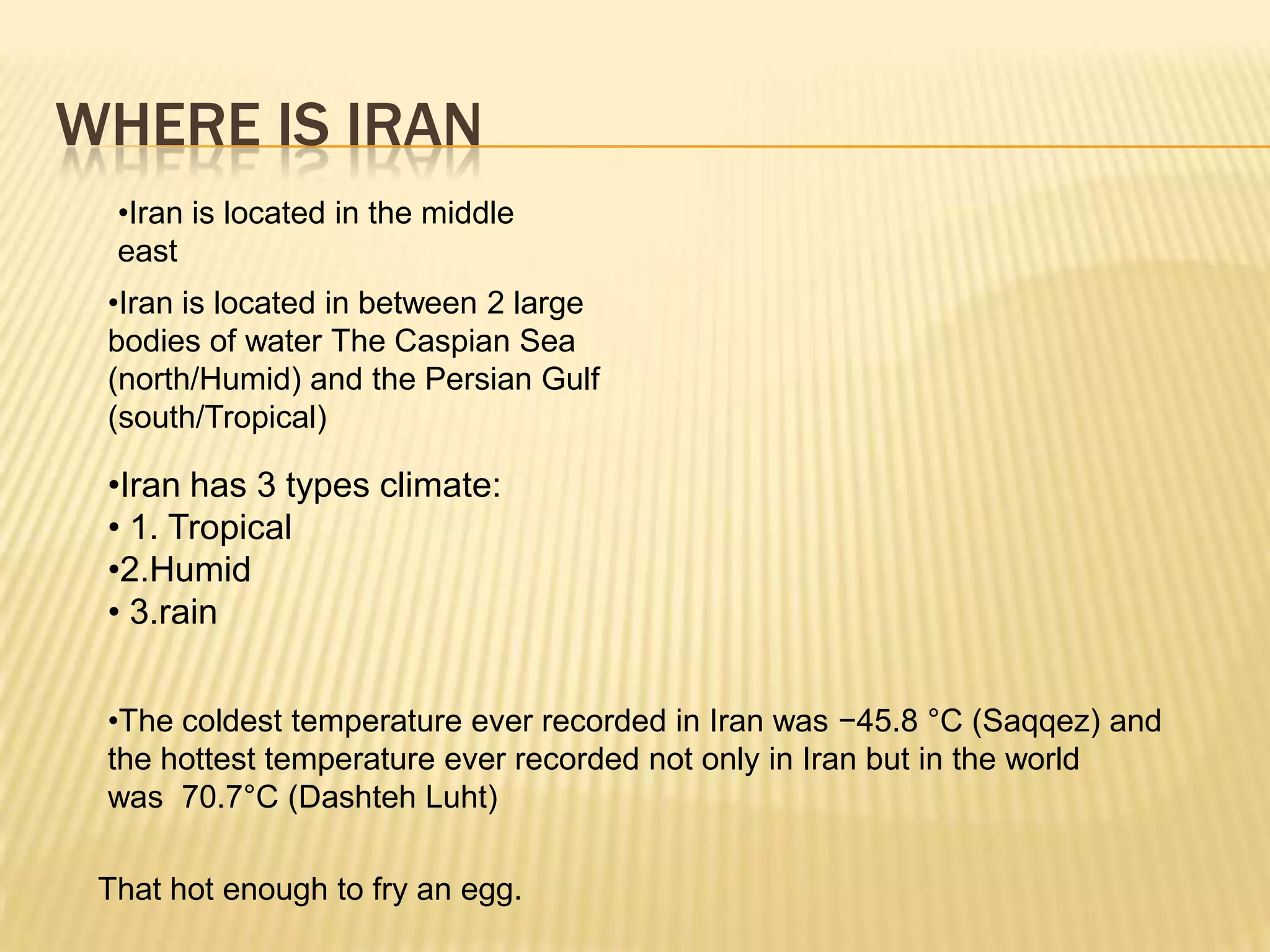 Iran powerpoint | PPTX