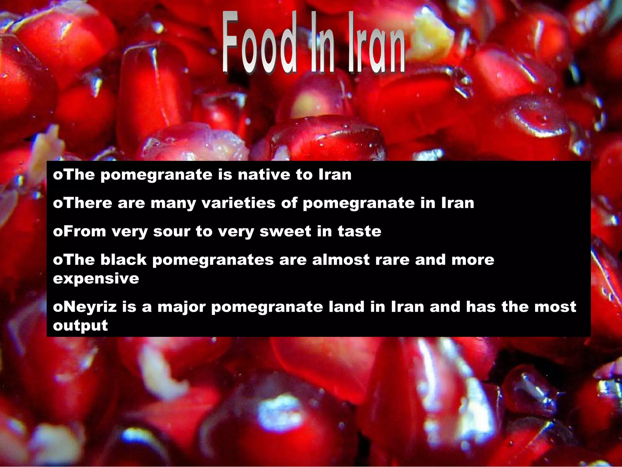Iran Presentation1 | PPT