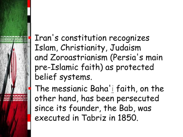 Iranreport | PPTX | Islam | Religion & Spirituality