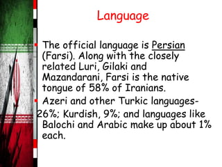 Iranreport | PPTX | Islam | Religion & Spirituality