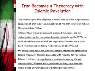 Iranreport | PPTX | Islam | Religion & Spirituality