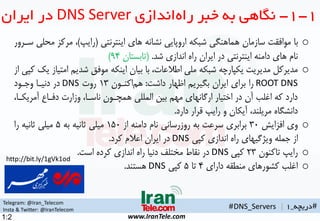 Iran Telecom_DNS Servers and Iran K-root Server | PDF