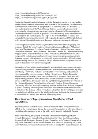 Iran–Turan, Manichaeism & Islam during the Migration Period and the ...