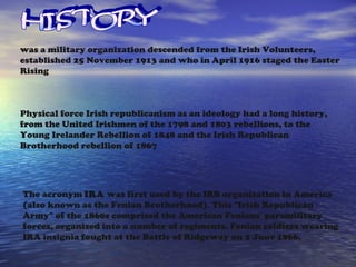 THE IRA | PPT