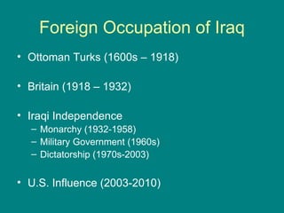 Iraq | PPT