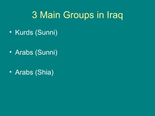 Iraq | PPT
