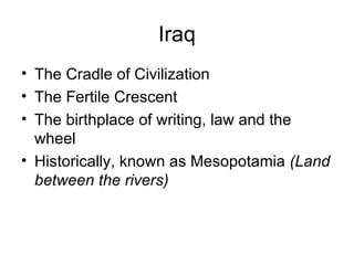 Iraq | PPT