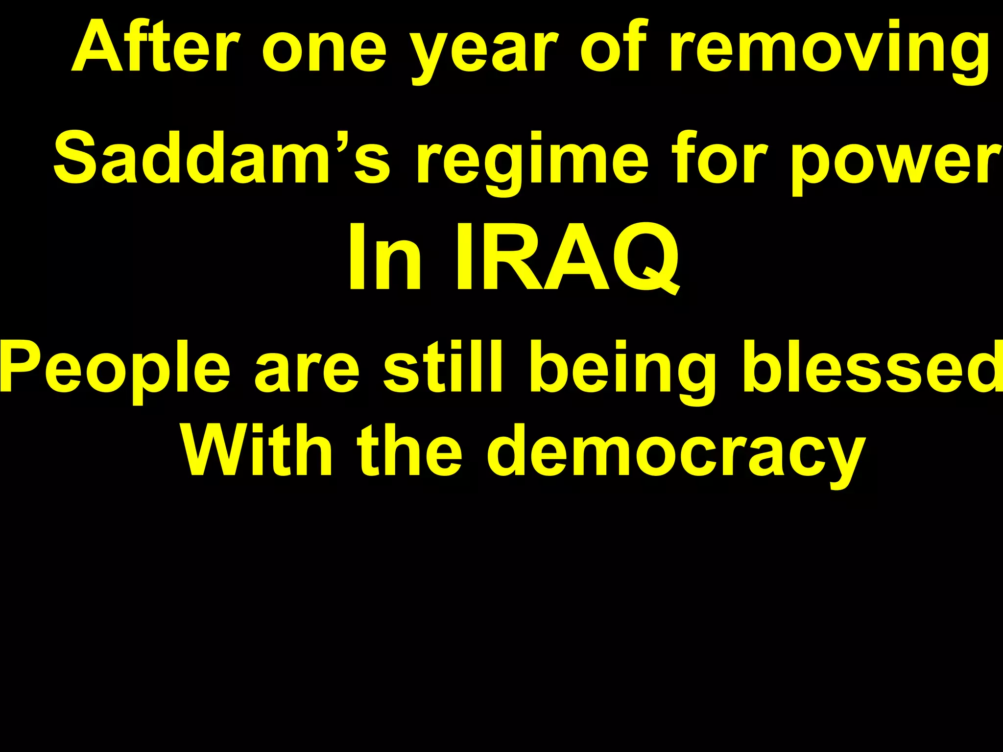 Atrocities by US in Iraq | PPT