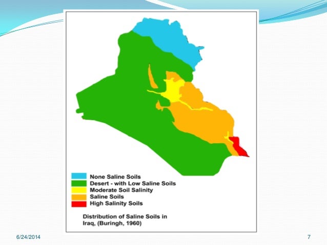 Status, priorities and needs for sustainable soil management in Iraq,…