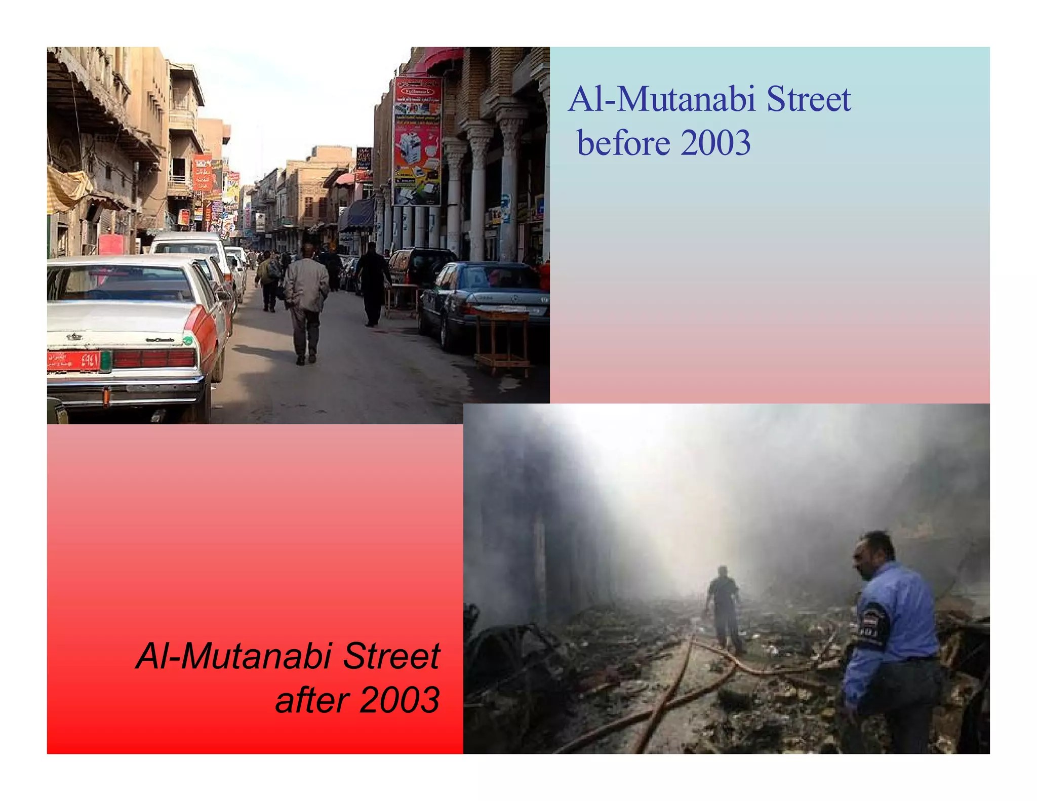 Iraq Before and after War | PDF
